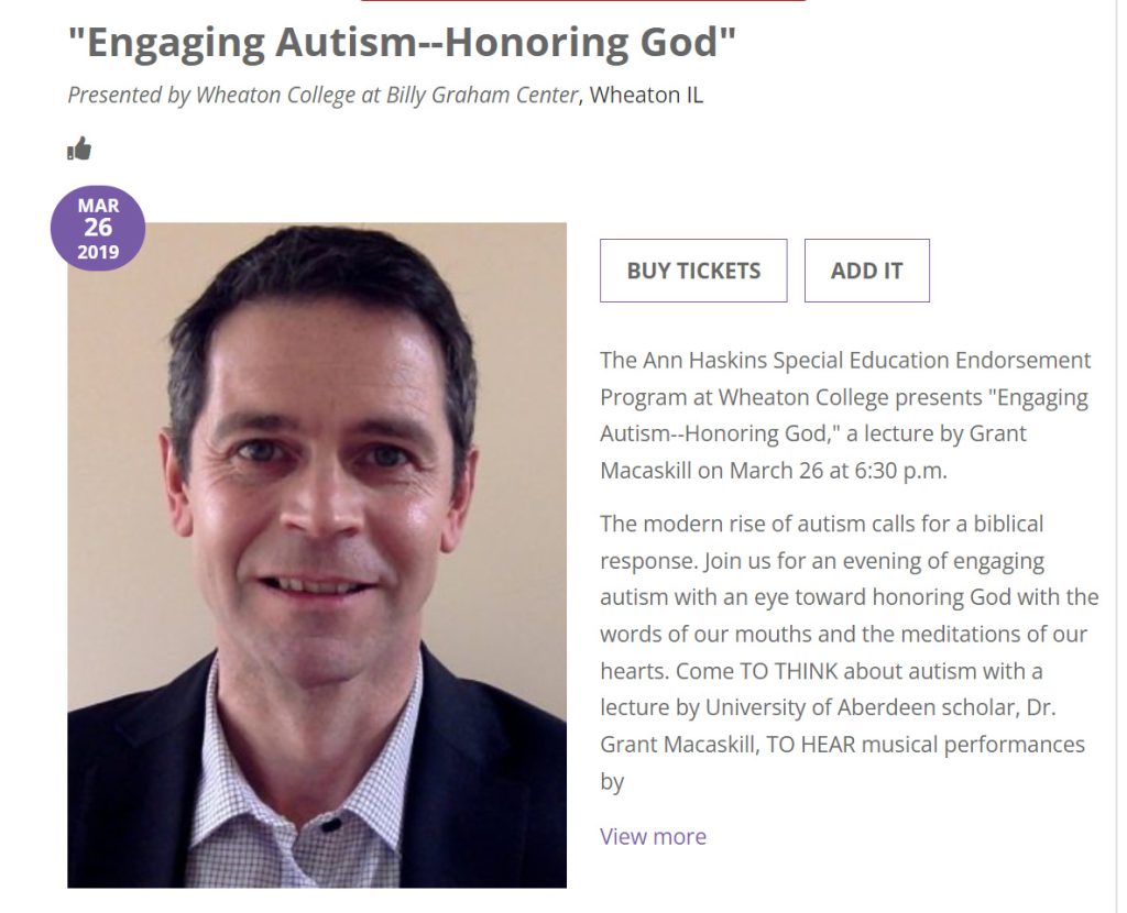 Macaskill Video on Autism in Religious Groups - Fr. Matthew P ...